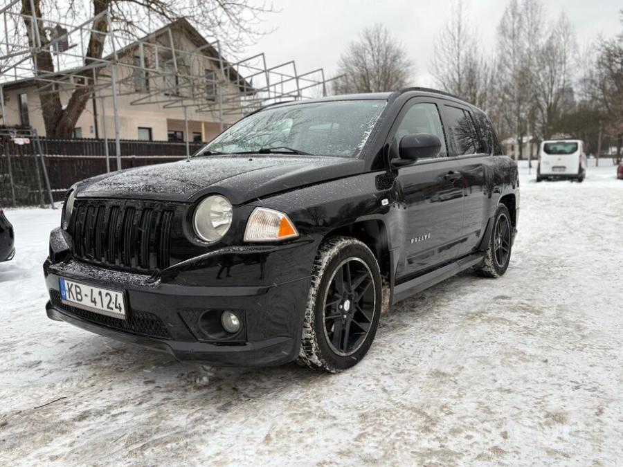 Black Jeep Compass 2007 in Riga, with an engine capacity of 2.00 L and mileage of 0 thousand km for 2900 €, photo 1 on AUTOMOTO.COM.LV