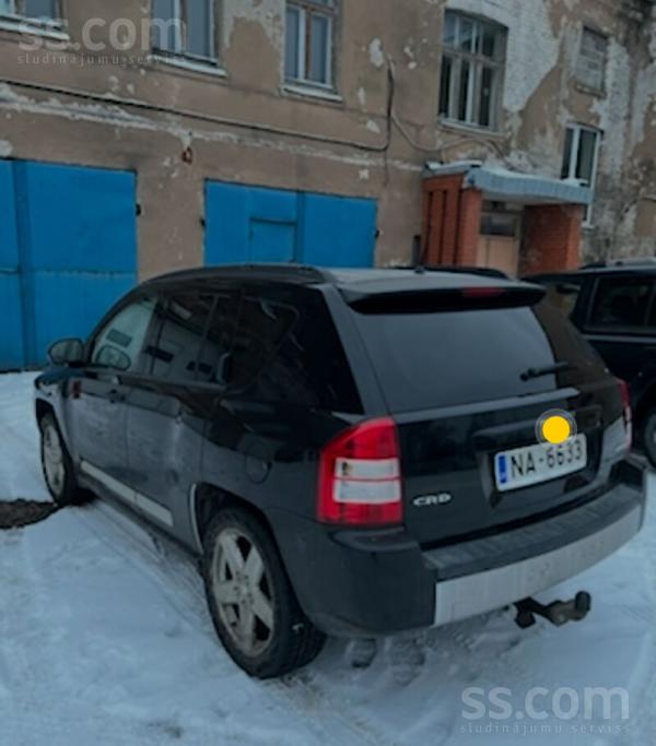 Melns Jeep Compass 2007 Rīga, ar dzinēja tilpumu 2.00 L un nobraukumu 262 tūkst. km par 3500 €, foto 2 vietnē AUTOMOTO.COM.LV