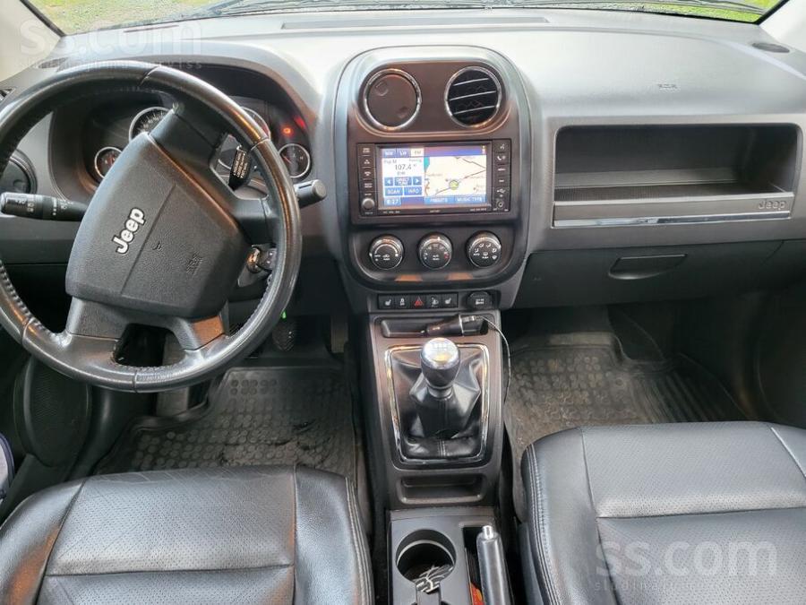 Melns Jeep Compass 2011 Liepāja, ar dzinēja tilpumu 2.20 L un nobraukumu 285 tūkst. km par 5400 €, foto 6 vietnē AUTOMOTO.COM.LV