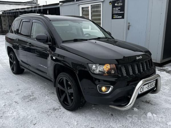 Black Jeep Compass 2014 in Daugavpils, with an engine capacity of 2.20 L and mileage of 0 thousand km for 6400 €, photo 1 on AUTOMOTO.COM.LV