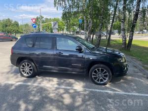Black Jeep Compass 2014 in Riga, with an engine capacity of 2.20 L and mileage of 182 thousand km for 6390 €, photo 15 on AUTOMOTO.COM.LV