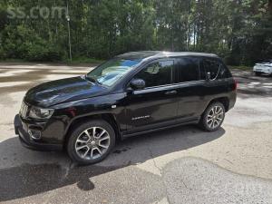 Black Jeep Compass 2014 in Riga, with an engine capacity of 2.20 L and mileage of 196 thousand km for 6450 €, photo  on AUTOMOTO.COM.LV