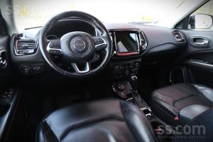 Black Jeep Compass 2017 in Riga, with an engine capacity of 1.40 L and mileage of 168 thousand km for 10995 €, photo 9 on AUTOMOTO.COM.LV