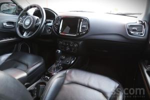 Black Jeep Compass 2017 in Riga, with an engine capacity of 1.40 L and mileage of 168 thousand km for 10995 €, photo 11 on AUTOMOTO.COM.LV