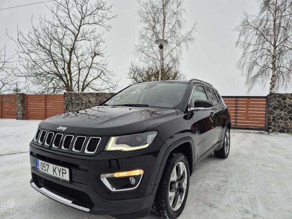 Black Jeep Compass 2018 in Marijampole, with an engine capacity of 1.37 L and mileage of 78 thousand km for 13500 €, photo 1 on AUTOMOTO.COM.LV