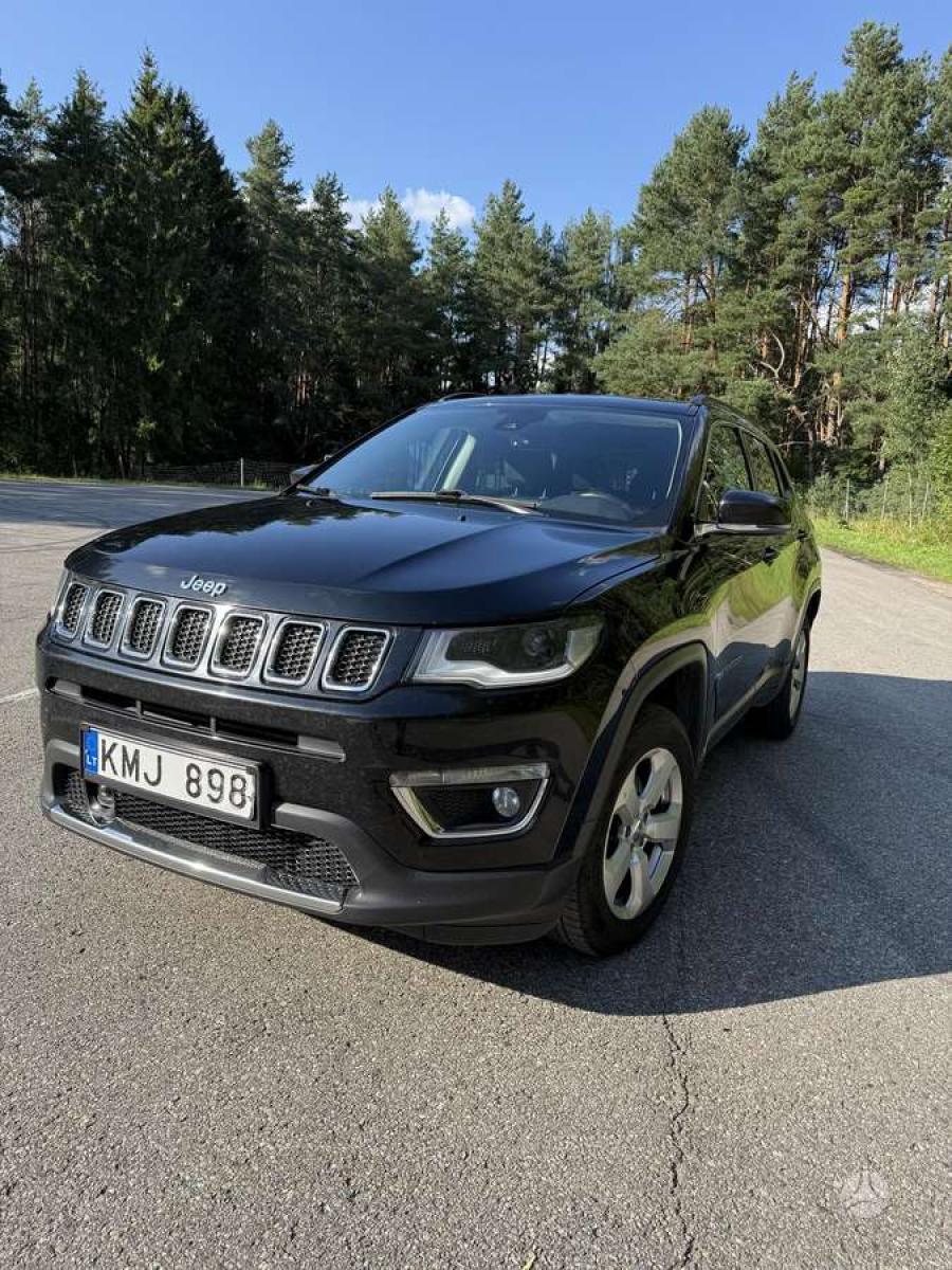Melns Jeep Compass 2018 Ukmergė, ar dzinēja tilpumu 1.96 L un nobraukumu 254 tūkst. km par 10500 €, foto 1 vietnē AUTOMOTO.COM.LV