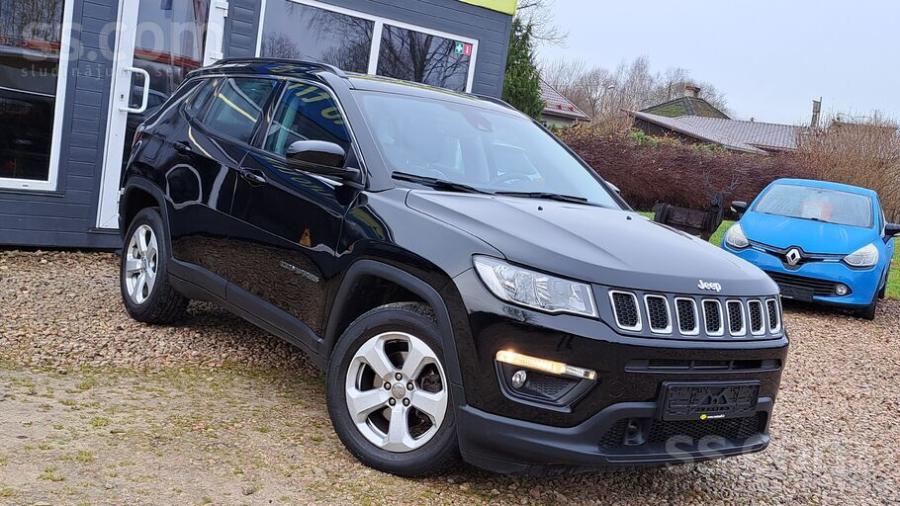 Melns Jeep Compass 2019 Jelgava, ar dzinēja tilpumu 1.40 L un nobraukumu 73 tūkst. km par 14990 €, foto 2 vietnē AUTOMOTO.COM.LV