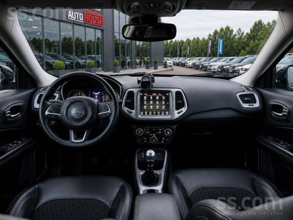 Melns Jeep Compass 2019 Dobele, ar dzinēja tilpumu 1.40 L un nobraukumu 87 tūkst. km par 16300 €, foto 6 vietnē AUTOMOTO.COM.LV