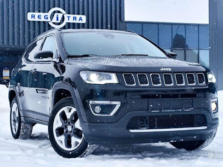 Black Jeep Compass 2020 in Siauliai, with an engine capacity of 1.40 L and mileage of 176 thousand km for 14200 €, photo 1 on AUTOMOTO.COM.LV
