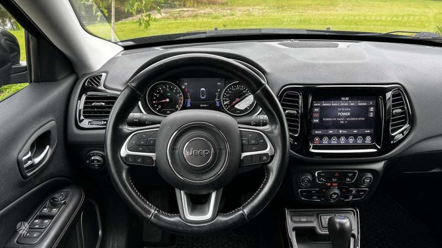 Black Jeep Compass 2020 in Utena, with an engine capacity of 1.33 L and mileage of 224 thousand km for 10890 €, photo 26 on AUTOMOTO.COM.LV