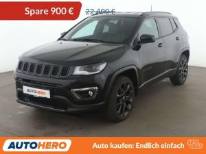 Black Jeep Compass 2021 in Kaunas, with an engine capacity of 1.30 L and mileage of 62 thousand km for 24038 €, photo  on AUTOMOTO.COM.LV