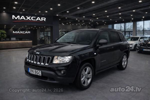 Black Jeep Compass 2012 in Tallinn, with an engine capacity of 2.40 L and mileage of 147 thousand km for 4999 €, photo 1 on AUTOMOTO.COM.LV