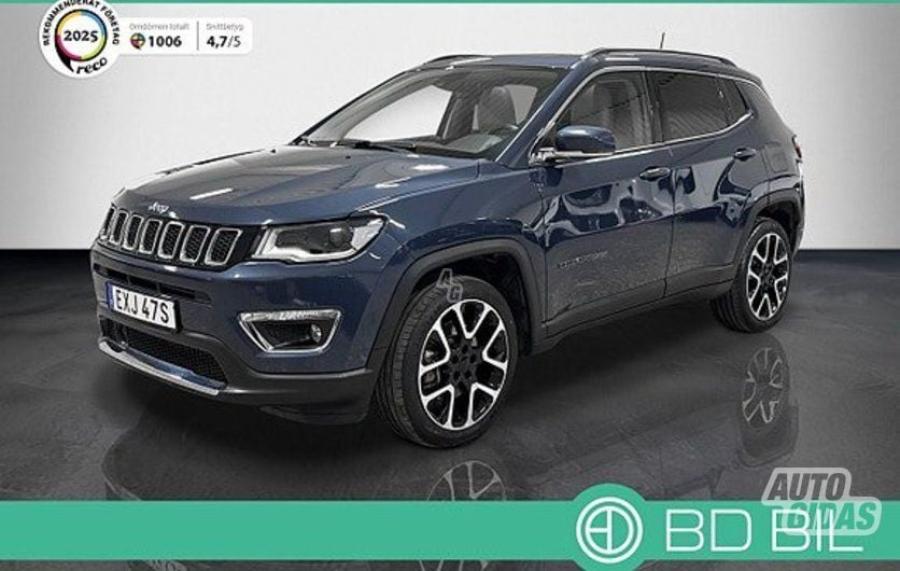 Blue Jeep Compass 2020 in Kaunas, with an engine capacity of 0.00 L and mileage of 70 thousand km for 25081 €, photo 1 on AUTOMOTO.COM.LV