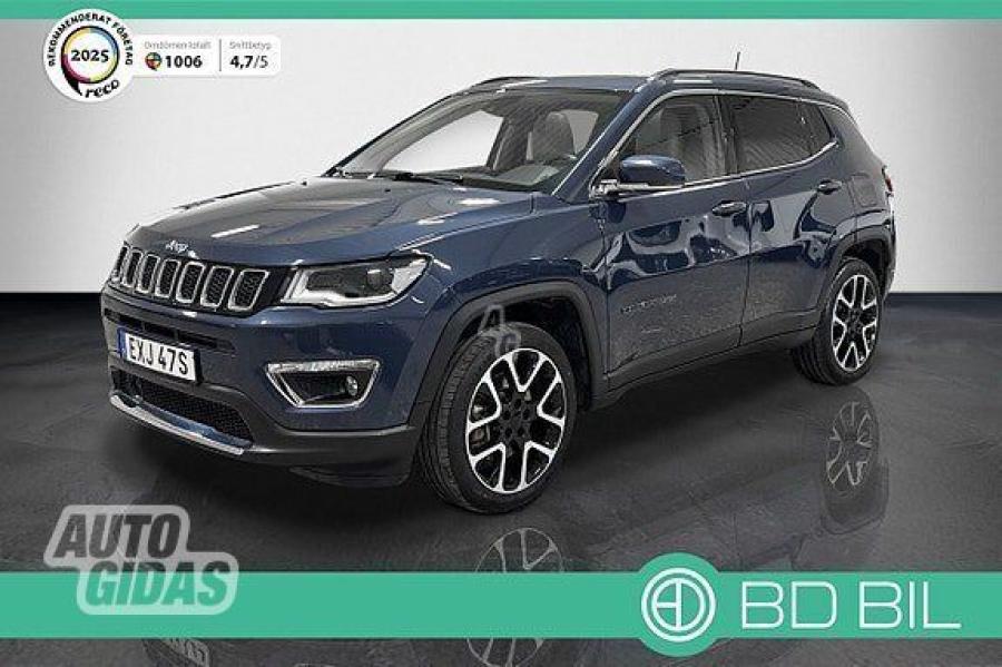 Blue Jeep Compass 2020 in Kaunas, with an engine capacity of 0.00 L and mileage of 70 thousand km for 25081 €, photo 27 on AUTOMOTO.COM.LV