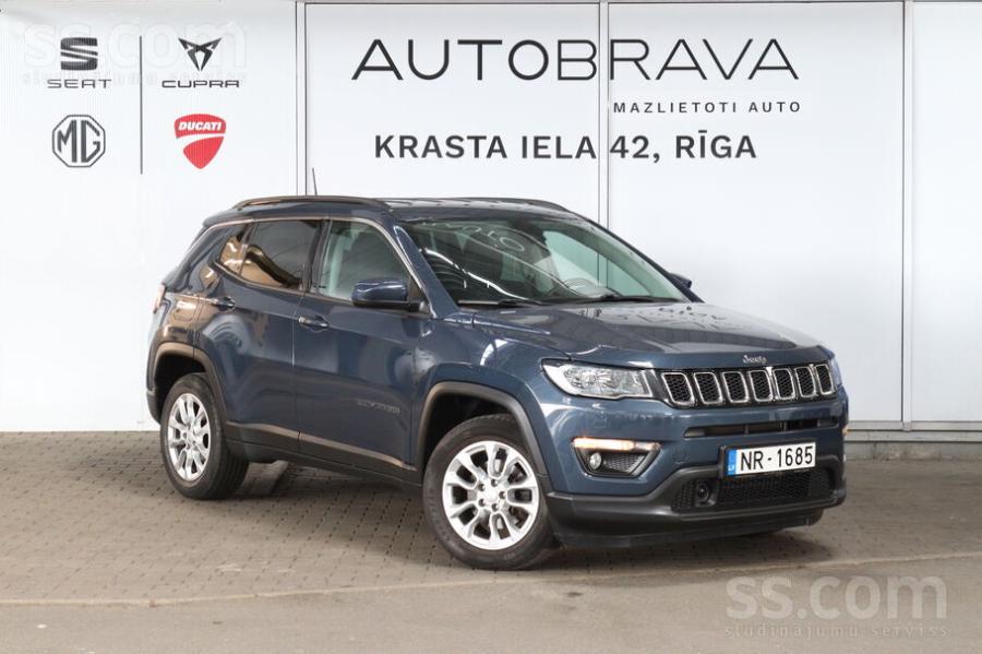 Zils Jeep Compass 2020 Rīga, ar dzinēja tilpumu 1.30 L un nobraukumu 72 tūkst. km par 15490 €, foto 4 vietnē AUTOMOTO.COM.LV