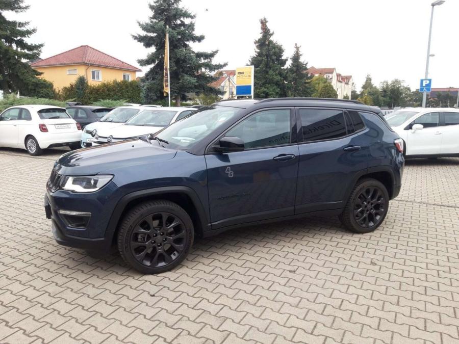 Blue Jeep Compass 2021 in Kaunas, with an engine capacity of 1.30 L and mileage of 40 thousand km for 26519 €, photo 7 on AUTOMOTO.COM.LV