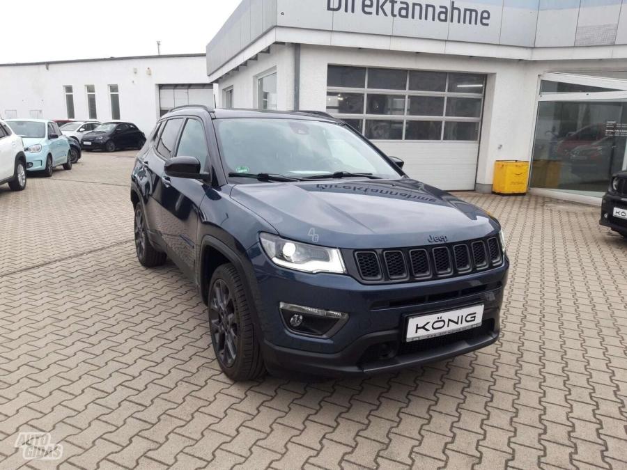 Blue Jeep Compass 2021 in Kaunas, with an engine capacity of 1.30 L and mileage of 40 thousand km for 26519 €, photo 8 on AUTOMOTO.COM.LV
