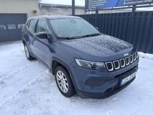 Zils Jeep Compass 2021 Tauragė, ar dzinēja tilpumu 1.50 L un nobraukumu 52 tūkst. km par 15500 €, foto  vietnē AUTOMOTO.COM.LV