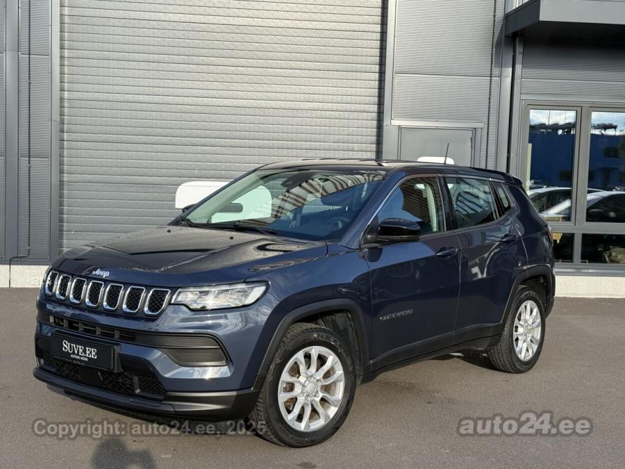 Blue Jeep Compass 2022 in Tallinn, with an engine capacity of 1.50 L and mileage of 45 thousand km for 20995 €, photo 2 on AUTOMOTO.COM.LV