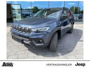 Zils Jeep Compass 2022 Kauņa, ar dzinēja tilpumu 1.30 L un nobraukumu 61 tūkst. km par 29600 €, foto  vietnē AUTOMOTO.COM.LV