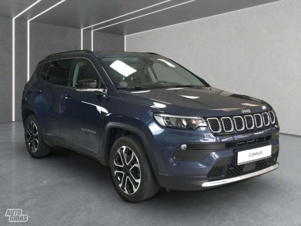 Blue Jeep Compass 2022 in Kaunas, with an engine capacity of 1.30 L and mileage of 37 thousand km for 25667 €, photo 7 on AUTOMOTO.COM.LV