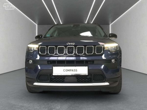Blue Jeep Compass 2022 in Kaunas, with an engine capacity of 1.30 L and mileage of 37 thousand km for 25667 €, photo 8 on AUTOMOTO.COM.LV