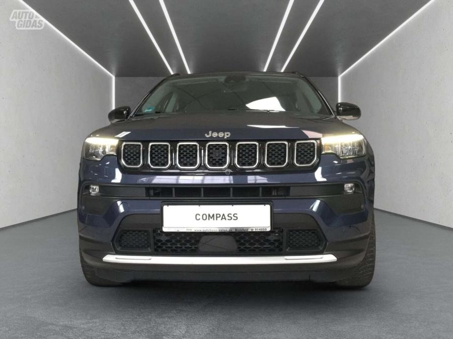 Zils Jeep Compass 2022 Kauņa, ar dzinēja tilpumu 1.30 L un nobraukumu 37 tūkst. km par 25667 €, foto 8 vietnē AUTOMOTO.COM.LV