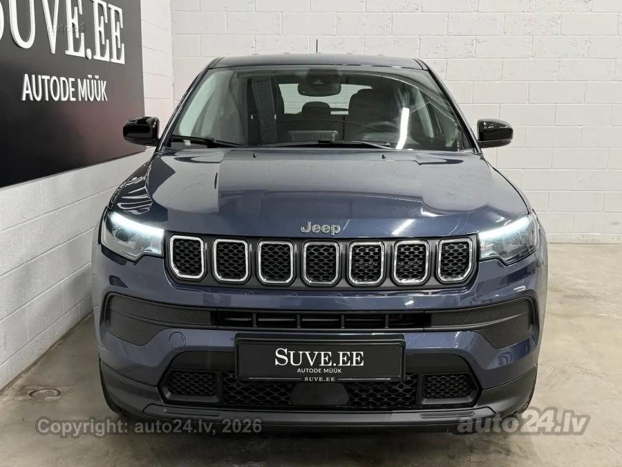 Blue Jeep Compass 2022 in Tallinn, with an engine capacity of 1.50 L and mileage of 45 thousand km for 17995 €, photo 3 on AUTOMOTO.COM.LV