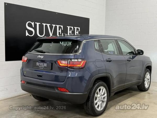Blue Jeep Compass 2022 in Tallinn, with an engine capacity of 1.50 L and mileage of 45 thousand km for 17995 €, photo 6 on AUTOMOTO.COM.LV