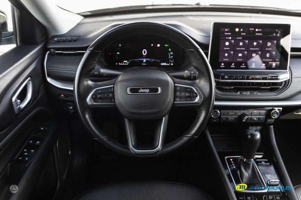 Zils Jeep Compass 2022 Viļņa, ar dzinēja tilpumu 1.33 L un nobraukumu 66 tūkst. km par 22990 €, foto 9 vietnē AUTOMOTO.COM.LV