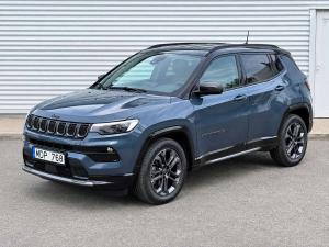 Blue Jeep Compass 2022 in Vilnius, with an engine capacity of 1.33 L and mileage of 131 thousand km for 16950 €, photo  on AUTOMOTO.COM.LV