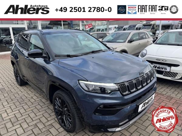 Blue Jeep Compass 2023 in Kaunas, with an engine capacity of 1.50 L and mileage of 34 thousand km for 27540 €, photo 1 on AUTOMOTO.COM.LV