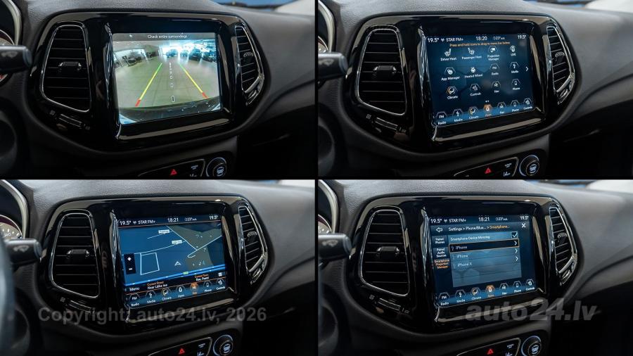 Zils Jeep Compass 2020 Tallina, ar dzinēja tilpumu 1.40 L un nobraukumu 75 tūkst. km par 16750 €, foto 22 vietnē AUTOMOTO.COM.LV