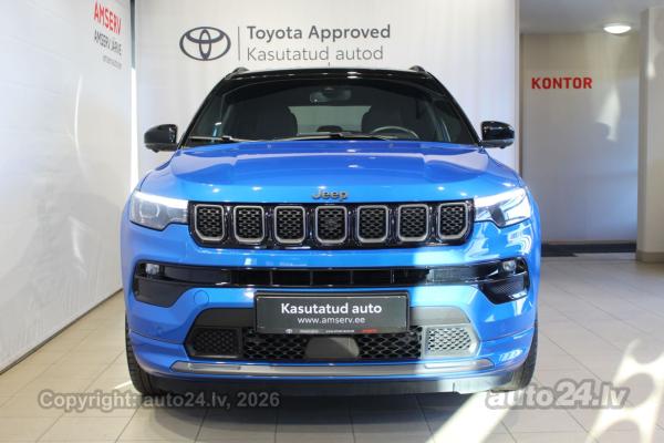 Blue Jeep Compass 2022 in Tallinn, with an engine capacity of 1.30 L and mileage of 48 thousand km for 26490 €, photo 5 on AUTOMOTO.COM.LV