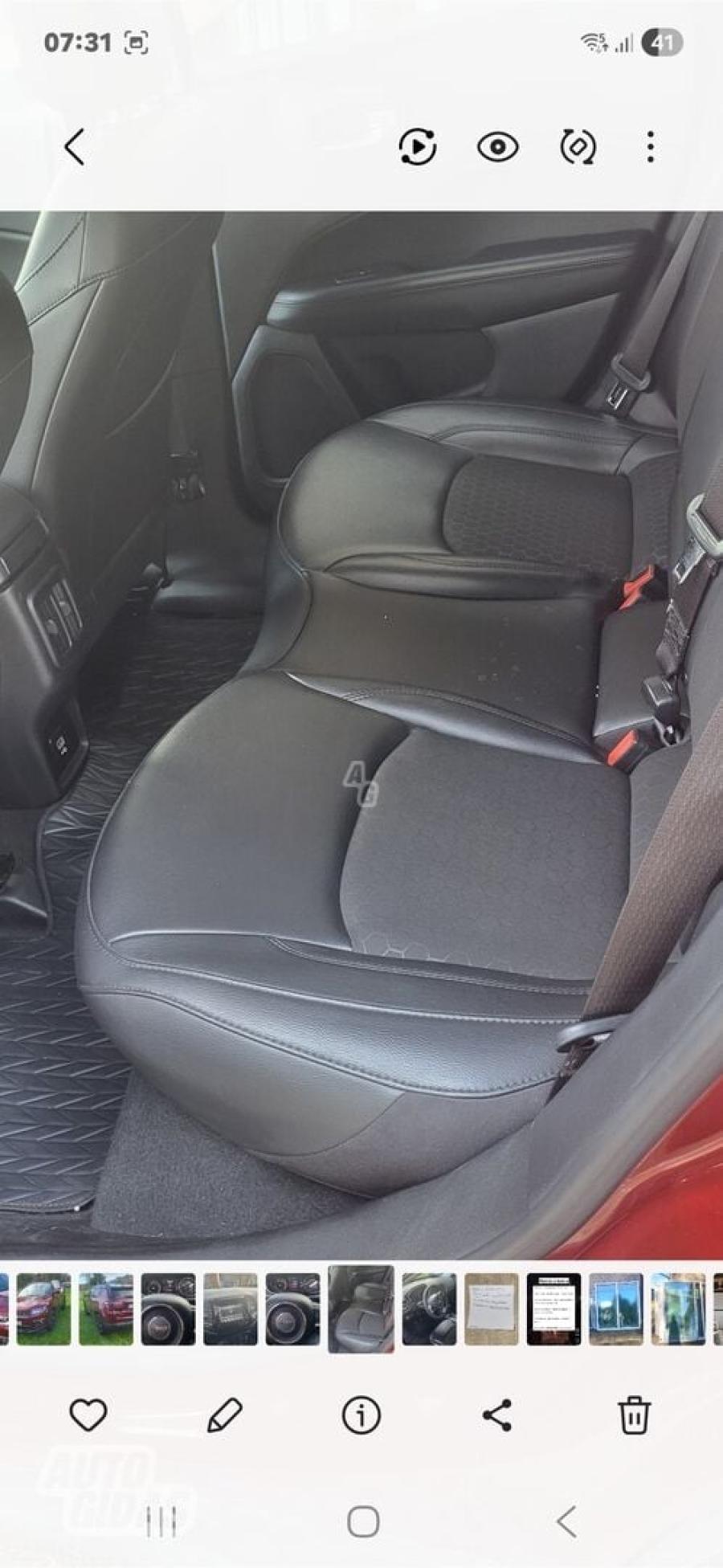 Jeep Compass 2021 in Gargzdai, with an engine capacity of 2.40 L and mileage of 42 thousand km for 15600 €, photo 6 on AUTOMOTO.COM.LV