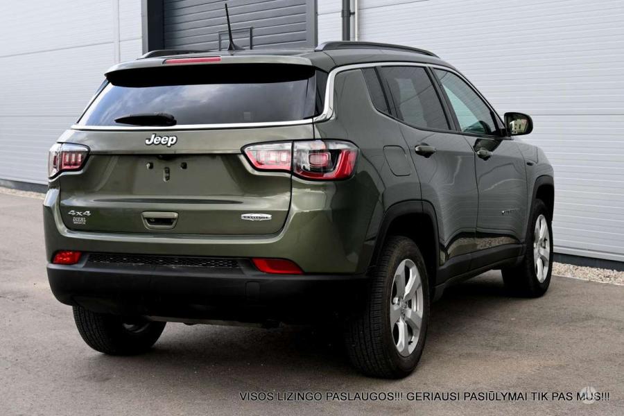 Zaļš Jeep Compass 2021 Kretinga, ar dzinēja tilpumu 2.36 L un nobraukumu 109 tūkst. km par 14199 €, foto 9 vietnē AUTOMOTO.COM.LV