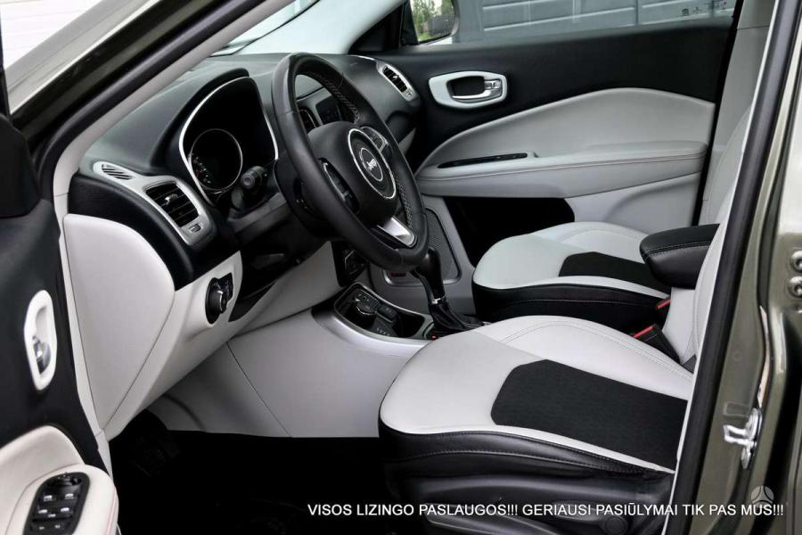 Zaļš Jeep Compass 2021 Kretinga, ar dzinēja tilpumu 2.36 L un nobraukumu 109 tūkst. km par 14199 €, foto 18 vietnē AUTOMOTO.COM.LV