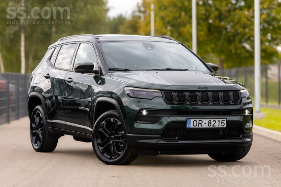 Zaļš Jeep Compass 2025 Jelgava, ar dzinēja tilpumu 1.40 L un nobraukumu 0 tūkst. km par 21500 €, foto 4 vietnē AUTOMOTO.COM.LV