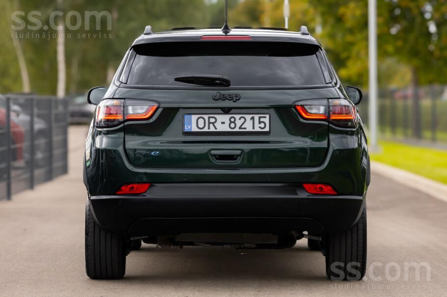 Zaļš Jeep Compass 2025 Jelgava, ar dzinēja tilpumu 1.40 L un nobraukumu 0 tūkst. km par 21500 €, foto 6 vietnē AUTOMOTO.COM.LV