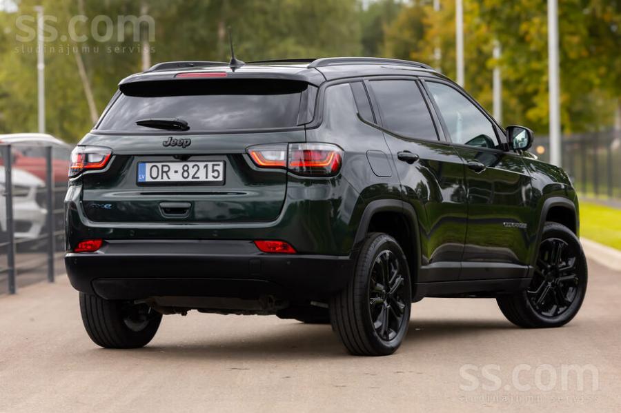 Zaļš Jeep Compass 2025 Jelgava, ar dzinēja tilpumu 1.40 L un nobraukumu 0 tūkst. km par 21500 €, foto 7 vietnē AUTOMOTO.COM.LV