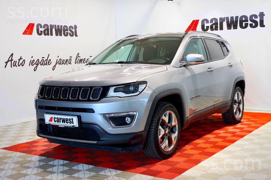 Pelēks Jeep Compass 2018 Rīga, ar dzinēja tilpumu 1.40 L un nobraukumu 104 tūkst. km par 7050 €, foto 1 vietnē AUTOMOTO.COM.LV