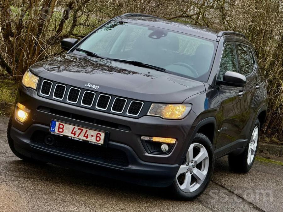 Grey Jeep Compass 2018 in Riga, with an engine capacity of 1.40 L and mileage of 0 thousand km for 11490 €, photo 2 on AUTOMOTO.COM.LV