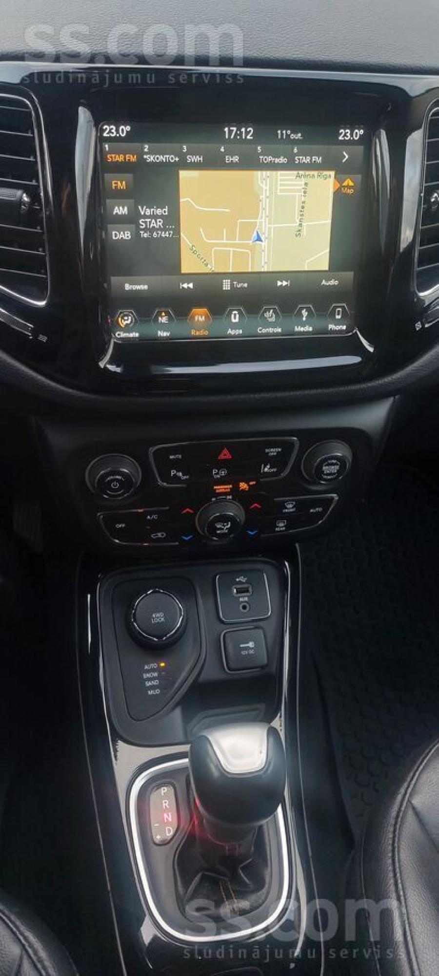 Pelēks Jeep Compass 2019 Rīga, ar dzinēja tilpumu 1.40 L un nobraukumu 206 tūkst. km par 12499 €, foto 13 vietnē AUTOMOTO.COM.LV