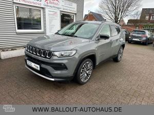 Grey Jeep Compass 2021 in Kaunas, with an engine capacity of 1.30 L and mileage of 79 thousand km for 22694 €, photo 2 on AUTOMOTO.COM.LV