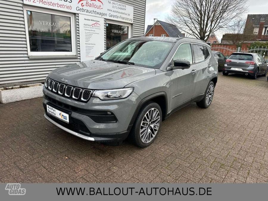 Grey Jeep Compass 2021 in Kaunas, with an engine capacity of 1.30 L and mileage of 79 thousand km for 22694 €, photo 2 on AUTOMOTO.COM.LV