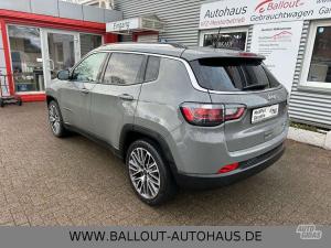 Grey Jeep Compass 2021 in Kaunas, with an engine capacity of 1.30 L and mileage of 79 thousand km for 22694 €, photo 7 on AUTOMOTO.COM.LV