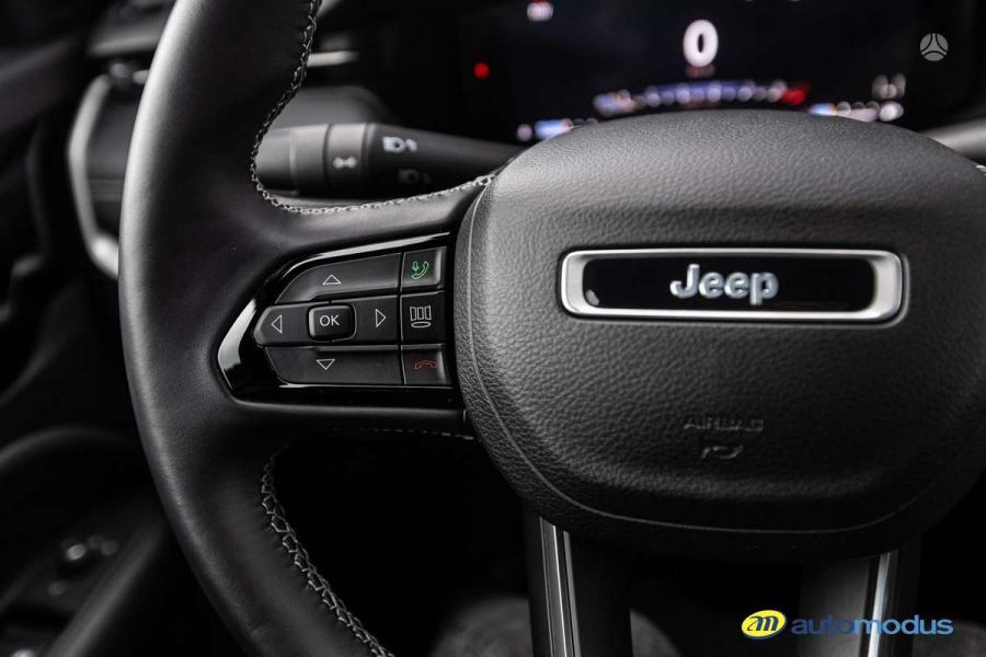 Pelēks Jeep Compass 2021 Viļņa, ar dzinēja tilpumu 1.33 L un nobraukumu 130 tūkst. km par 18880 €, foto 18 vietnē AUTOMOTO.COM.LV