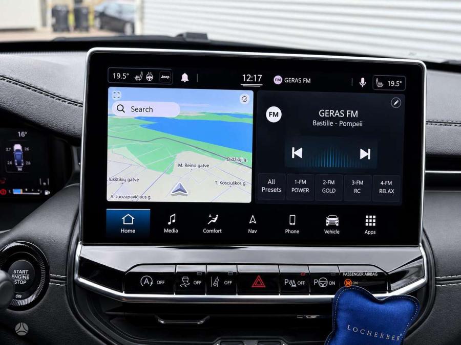 Pelēks Jeep Compass 2021 Viļņa, ar dzinēja tilpumu 1.33 L un nobraukumu 130 tūkst. km par 16950 €, foto 19 vietnē AUTOMOTO.COM.LV