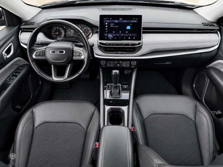 Pelēks Jeep Compass 2022 Viļņa, ar dzinēja tilpumu 1.33 L un nobraukumu 167 tūkst. km par 13950 €, foto 7 vietnē AUTOMOTO.COM.LV
