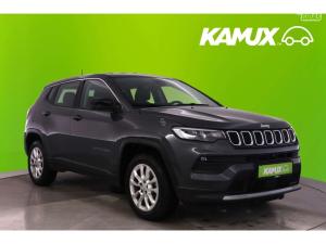 Grey Jeep Compass 2024 in Kaunas, with an engine capacity of 1.50 L and mileage of 16 thousand km for 25377 €, photo  on AUTOMOTO.COM.LV